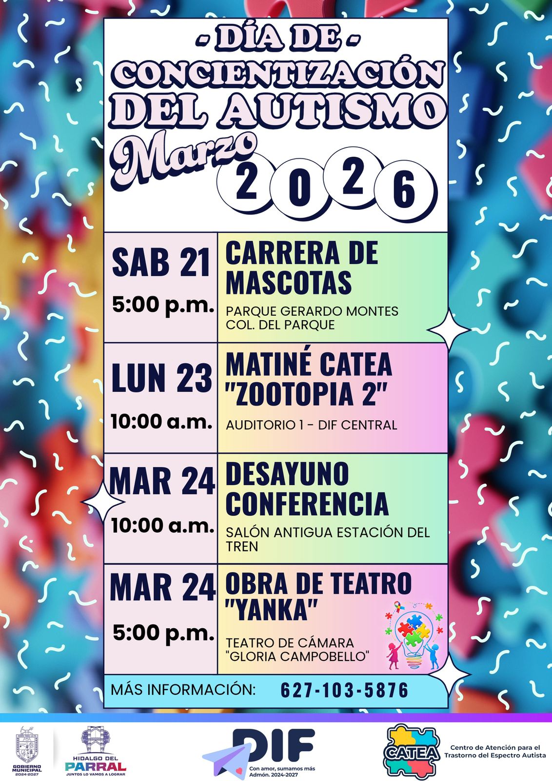 DIF Parral y CATEA anuncian actividades con motivo del Día Mundial de ...